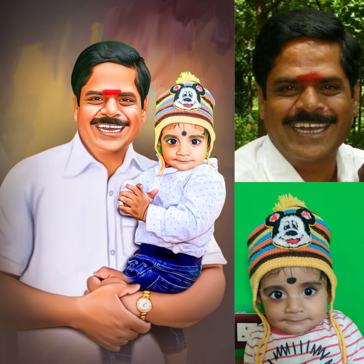 Merge Art Collection | Merge Art Digital Oil Painting | Digital Merge ...