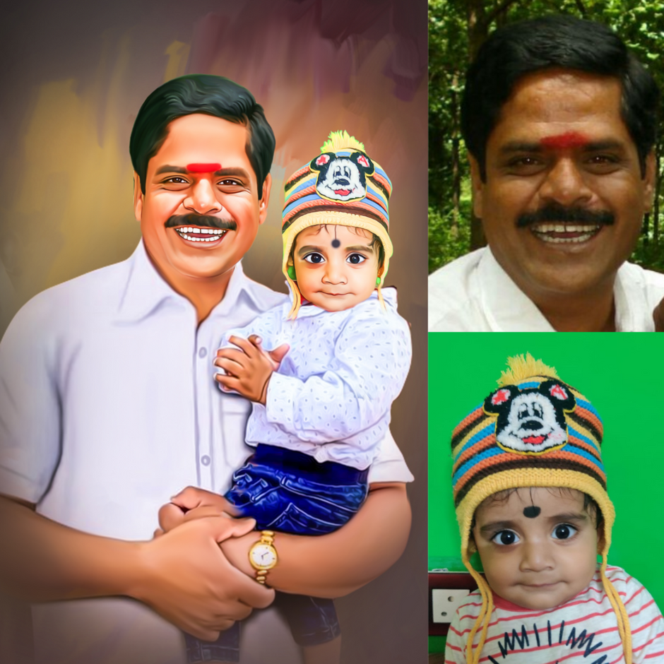 Merge Art Collection | Merge Art Digital Oil Painting | Digital Merge ...