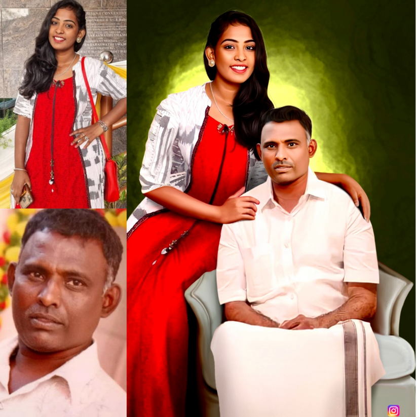 A Profound Artistic Odyssey: Father-Daughter Bond Transformed into a ...
