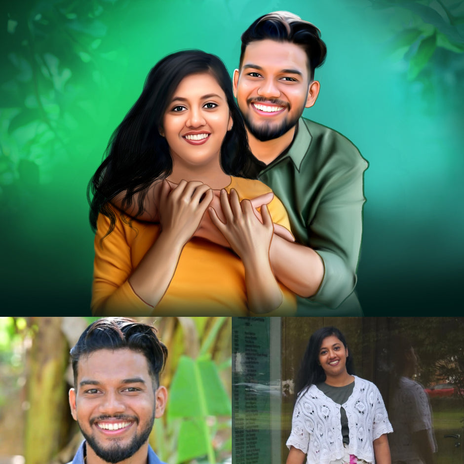 Merge Art Collection | Merge Art Digital Oil Painting | Digital Merge Art Online | Giftify